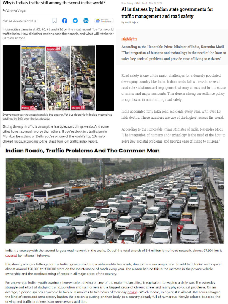 Traffic Articles | PDF