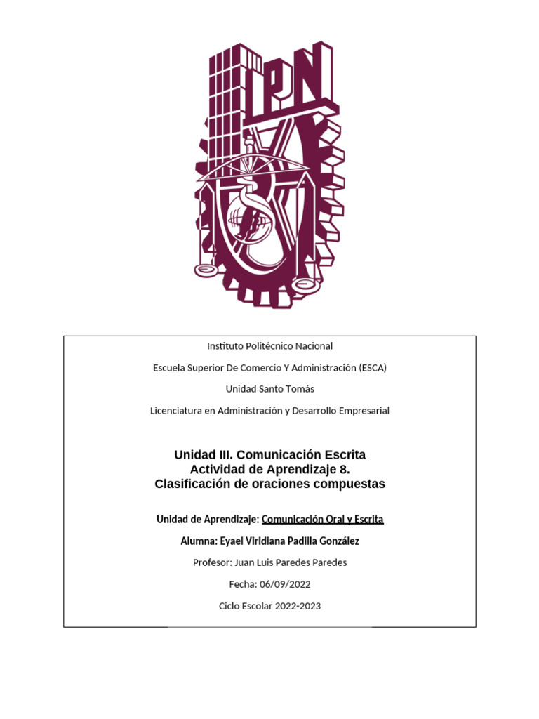 Padilla González - Eyael Viridiana - Act8 | PDF