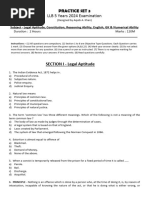 VCE Legal Studies Unit 3 AOS 1 Practice | PDF | Plea | Common Law