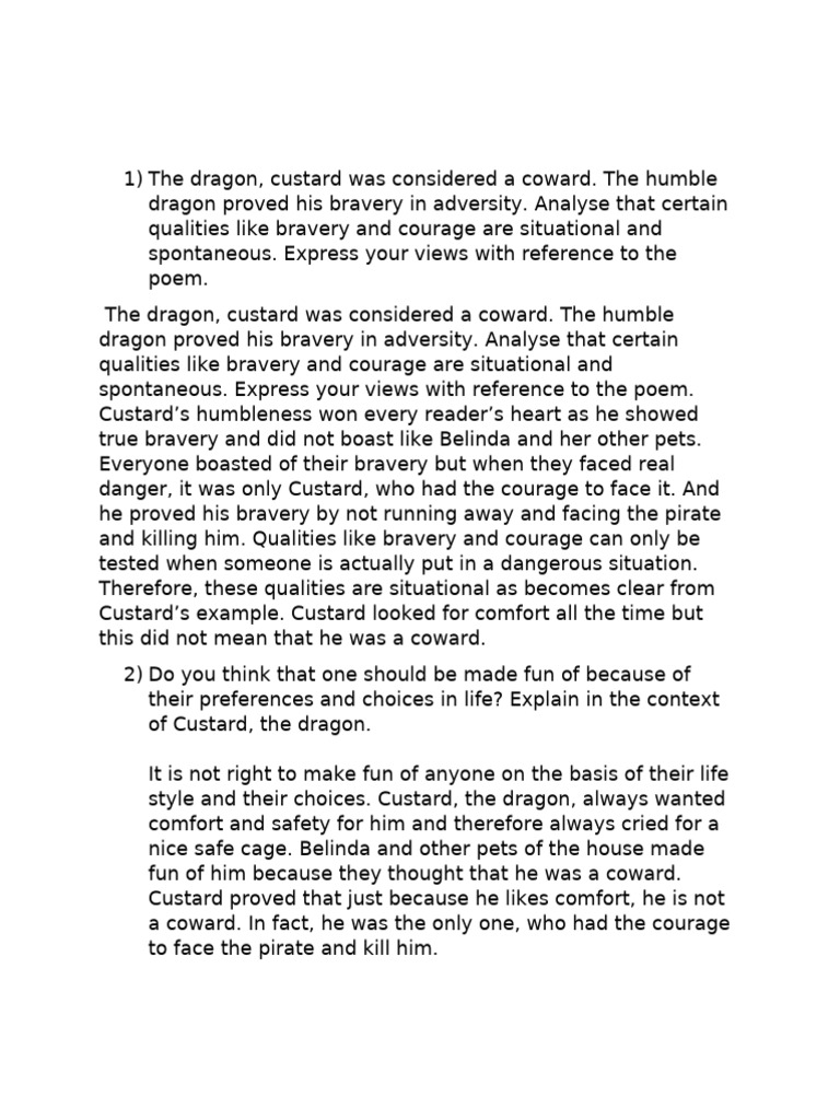 Custrad Notes | PDF