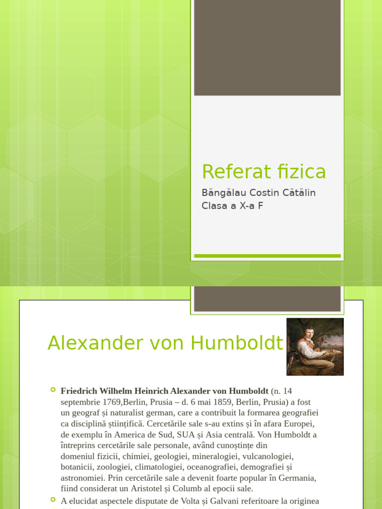 Referat Fizica | PDF