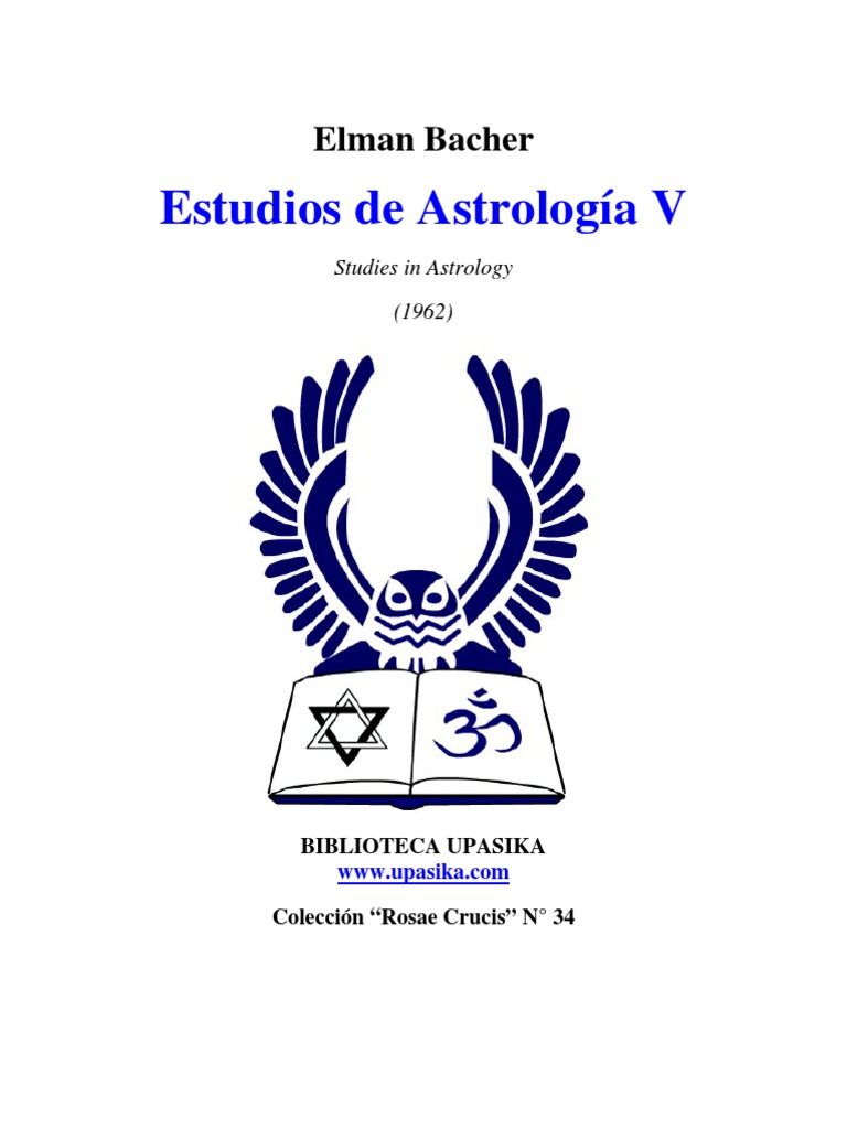 Bacher Elman - Estudios de Astrologia 5 | PDF