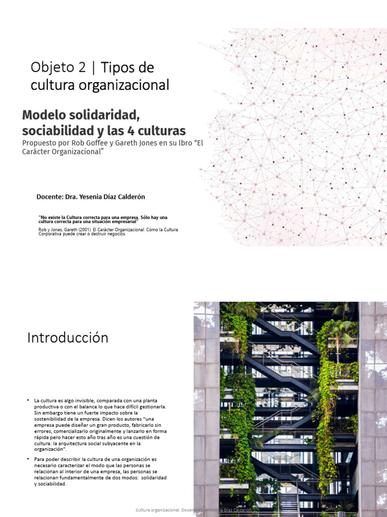 2.1 Modelo Propuesto Por Rob Goffee y Gareth Jones | PDF