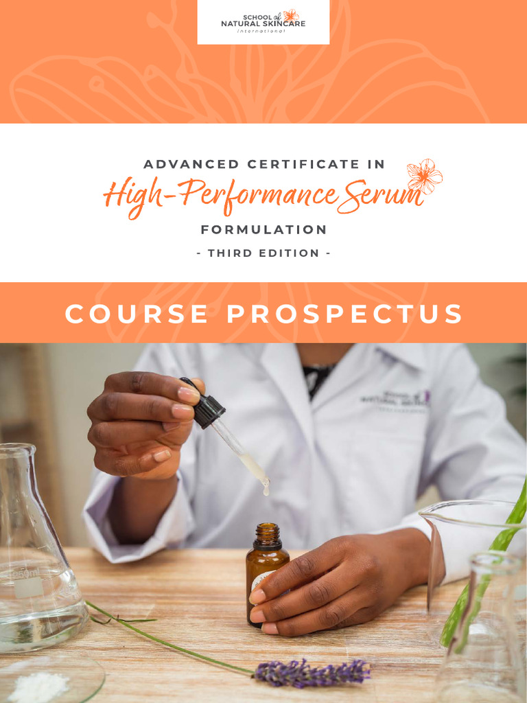 Serum Prospectus Issue v1.0 | PDF | Emulsion | Vitamin C