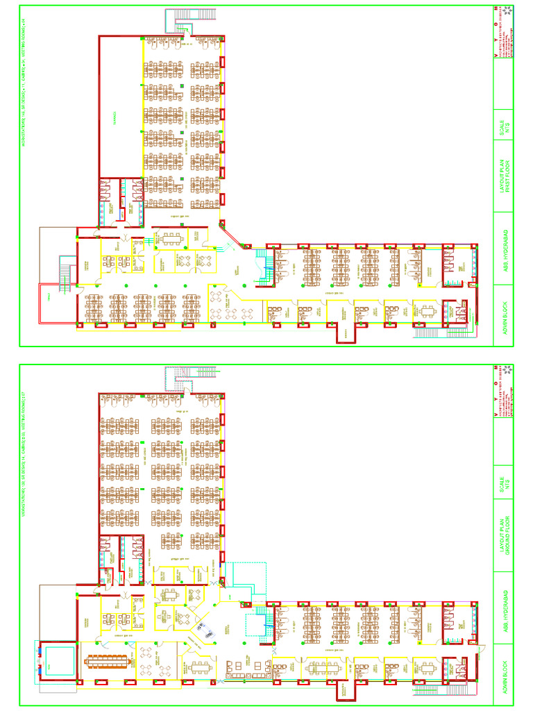 ABBL ADMN - Floor Plans-Model | PDF