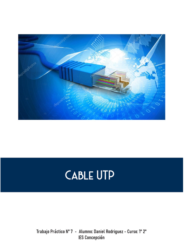 Cable UTP - TP N°7 | PDF