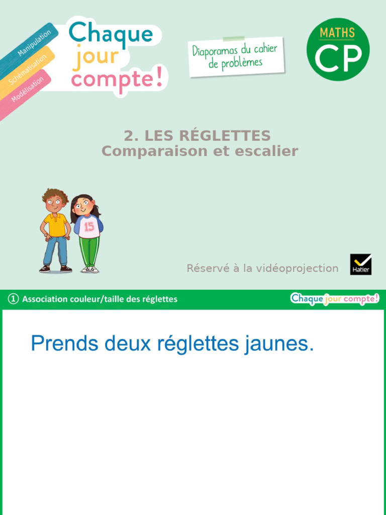 22cjcg C002 Les Reglettes Comparaison Et Escalier Lecture Seule | PDF