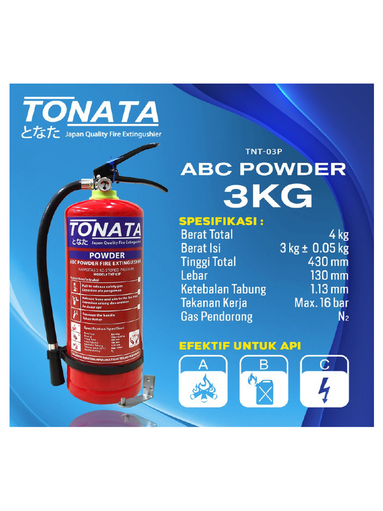 Tonata Abc Powder 3 KG | PDF