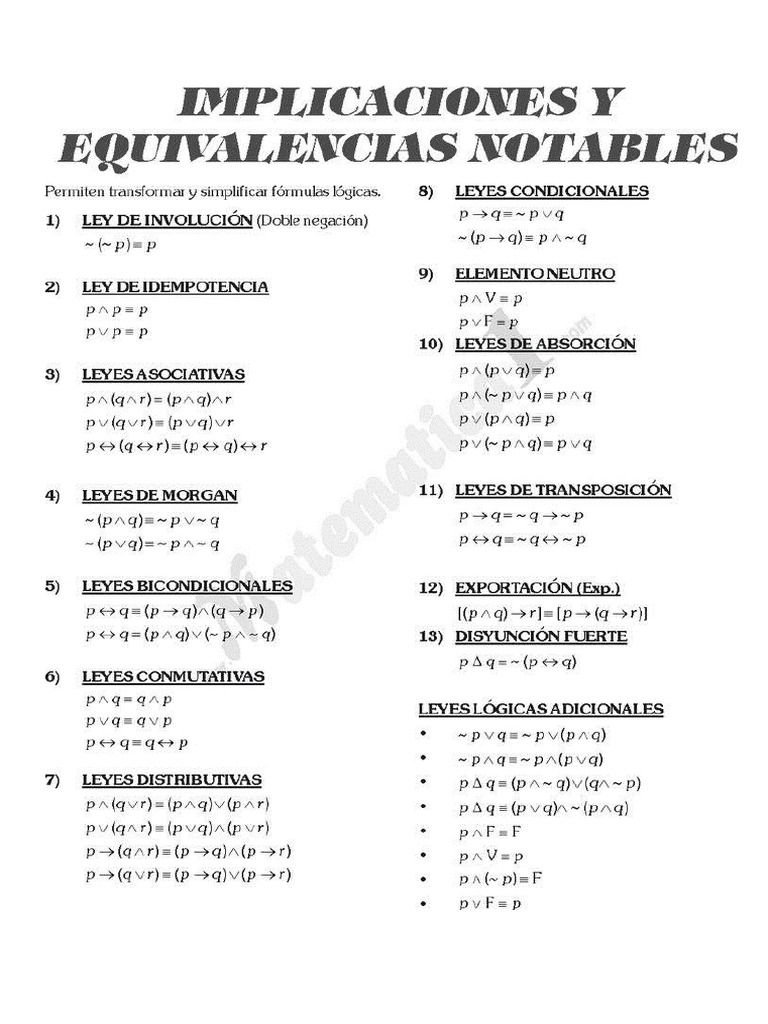 Logica Ejercicios | PDF