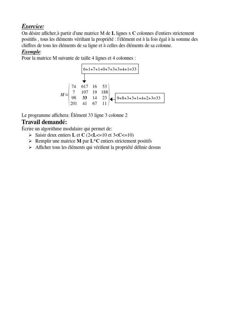 Matrice | PDF