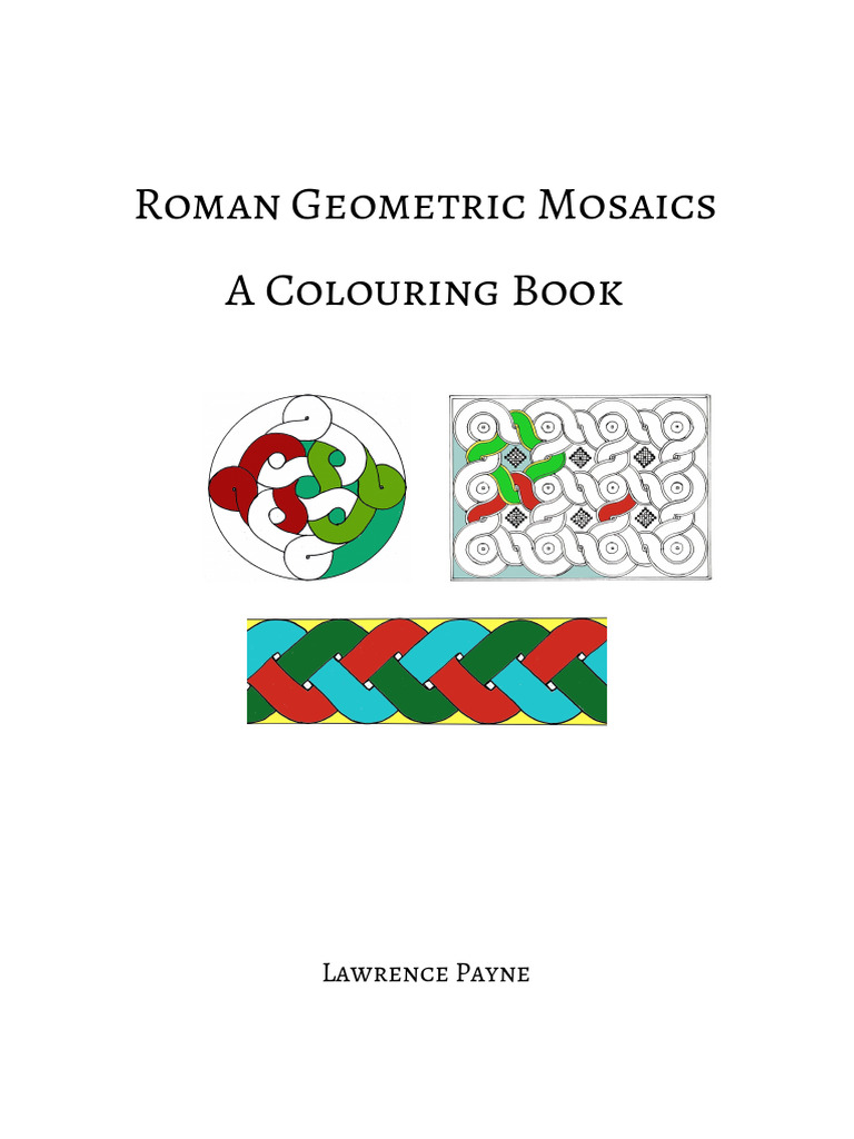 A5 Geometric Colouring Book | PDF