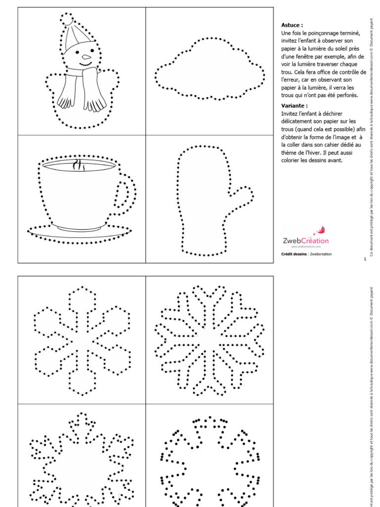 Poinçonnage Hiver | PDF