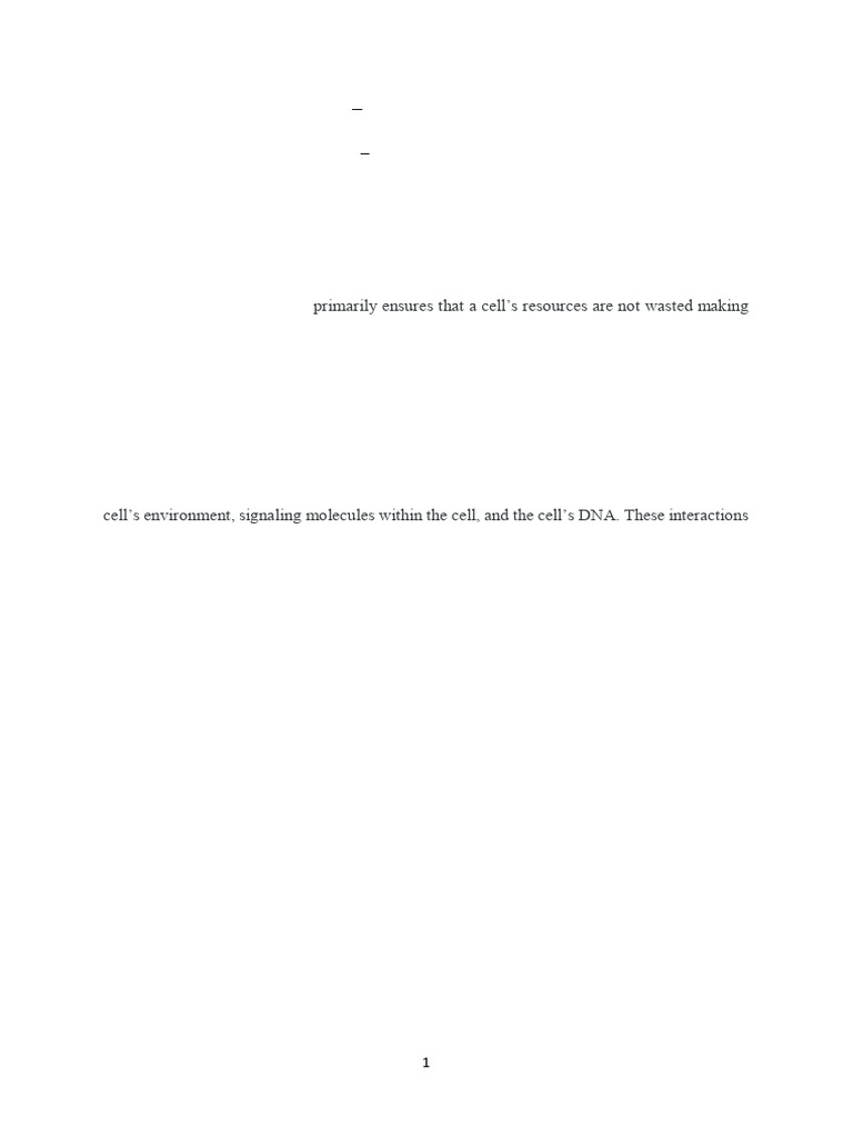 BCH 202 - Operon, The Genetic Code and Protein Synthesis | PDF