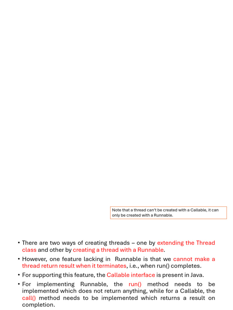 Callable and Future | PDF