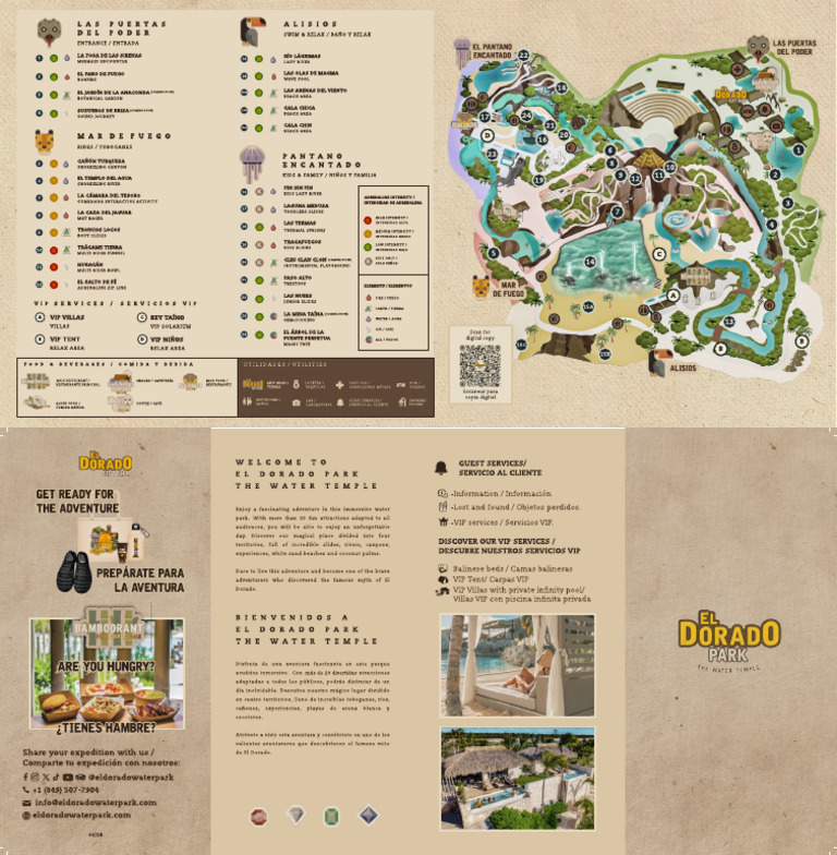 El Dorado Water Park Guide Map 2024 | PDF