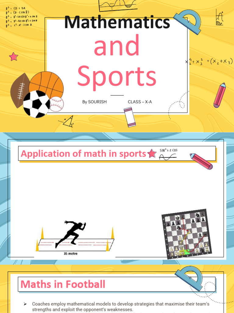 Maths in Sports1 | PDF