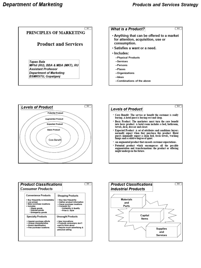 Product and Service Strategy | PDF