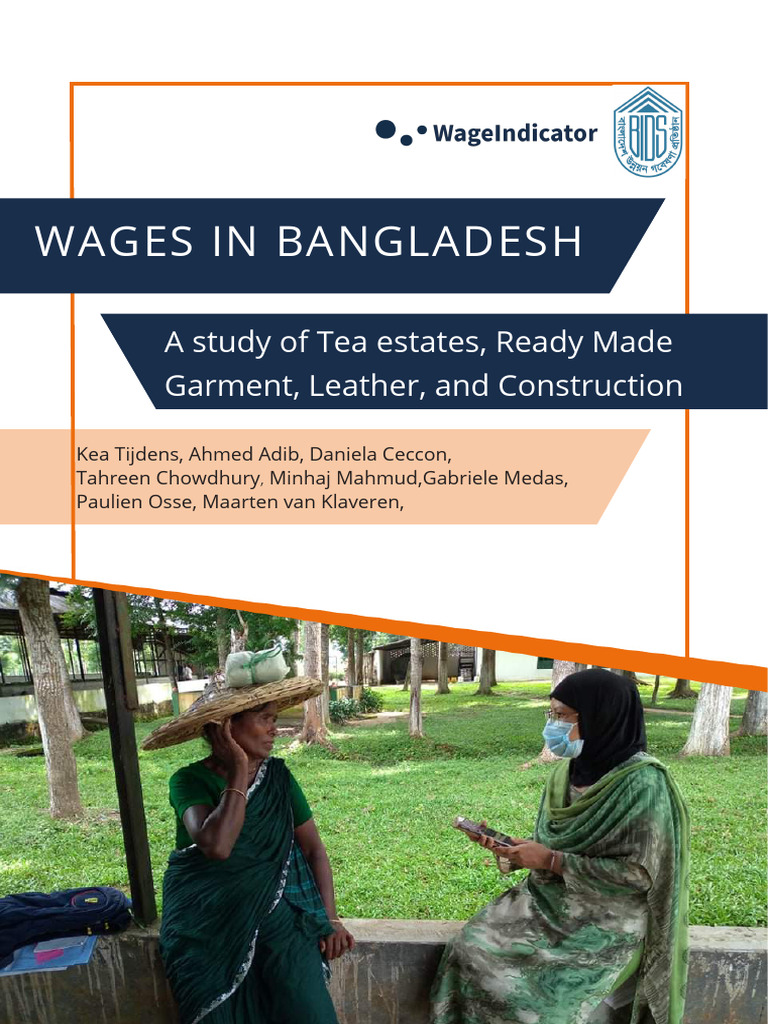 DECENT WAGE - 20201216-BangladeshWageReport-WageIndicator-Bids | PDF | Cost Of Living | Business