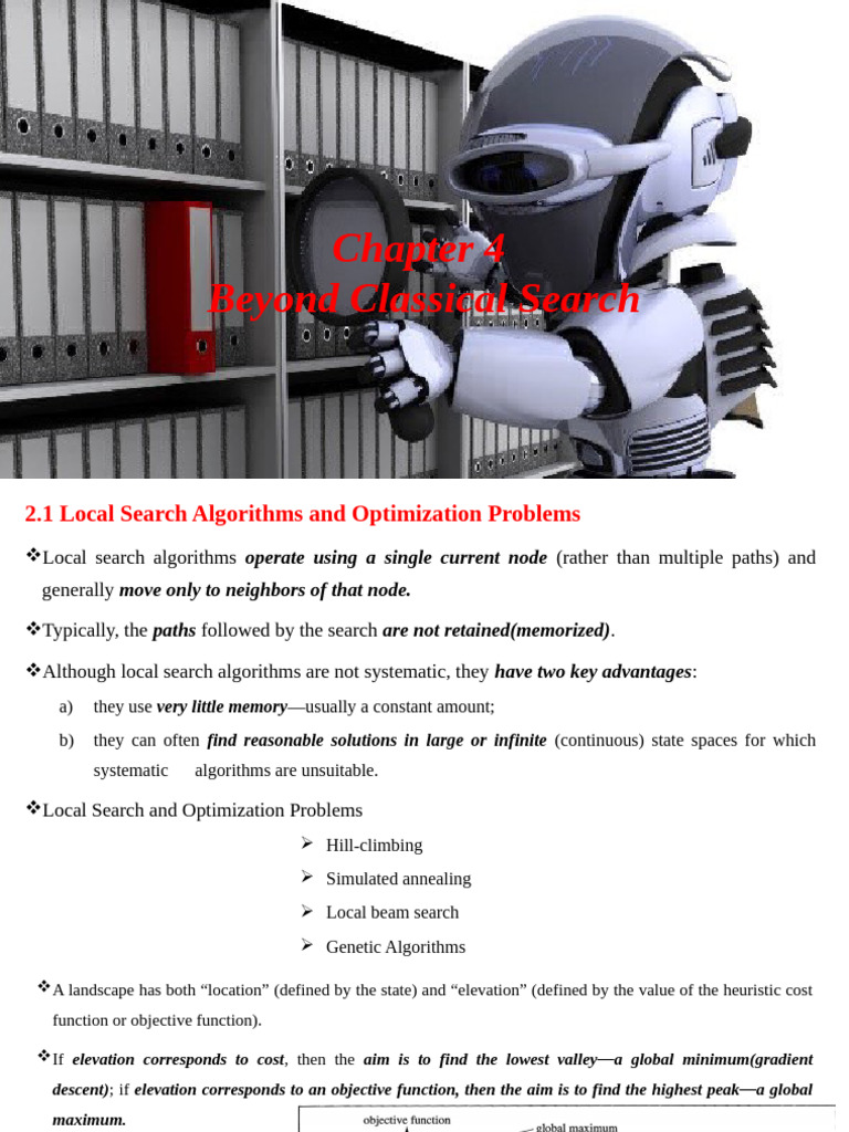 Unit2-Ch1 - Beyond Classical Search | PDF