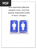 Bantu Eduction Research Question | PDF | Interview | Apartheid