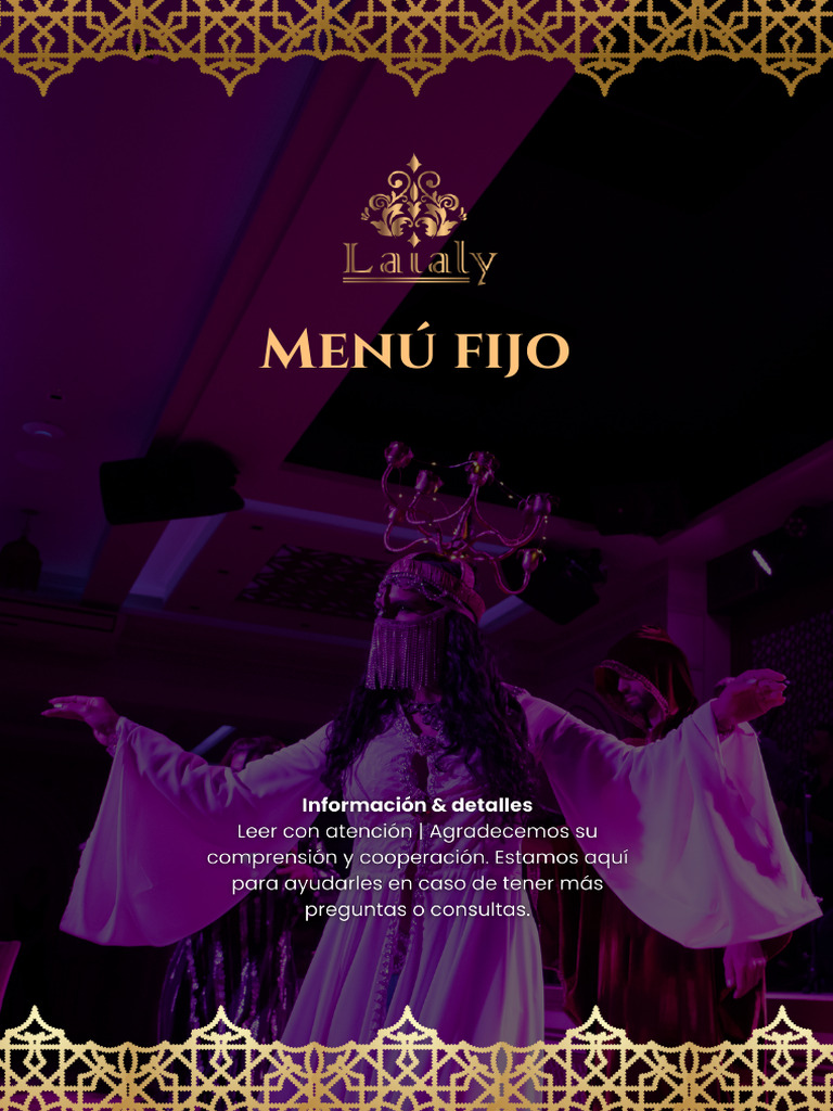 Info Menú Fijo | PDF