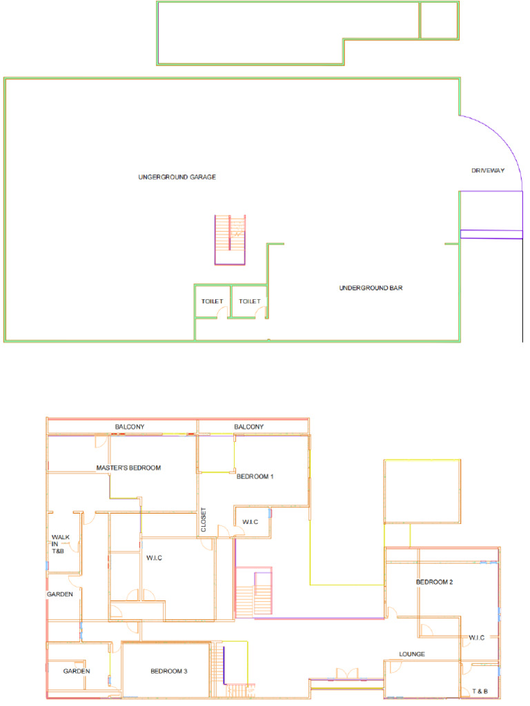1 Is To 100 Plot Sized Undergroun Third Floor | PDF