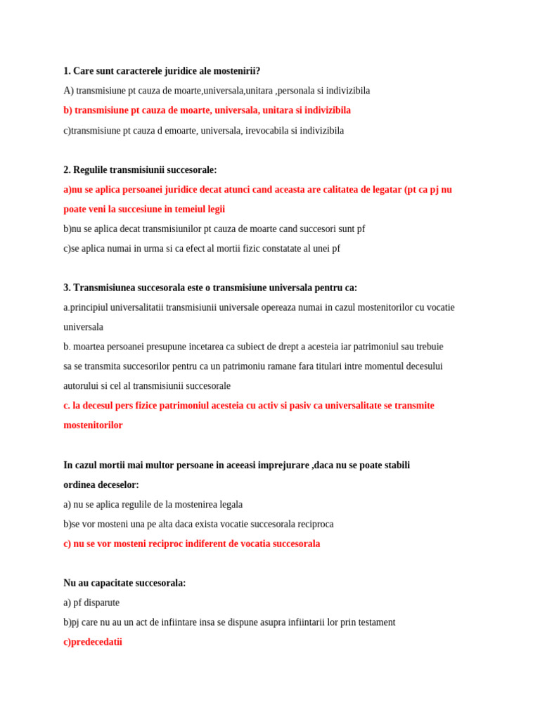 SUCCESIUNI | PDF