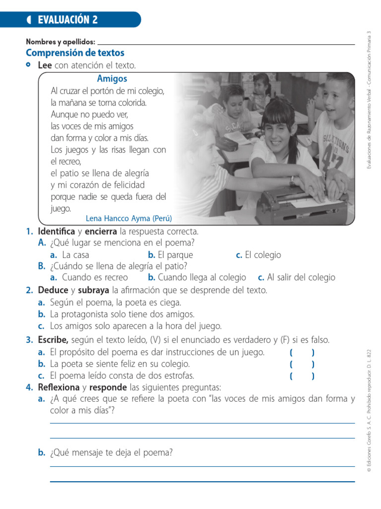 Evaluación RV - Unidad 2 | PDF