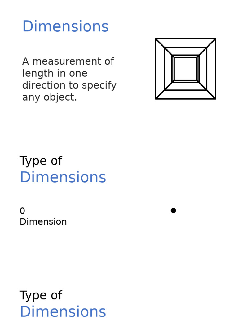 Dimension, View & Plan | PDF