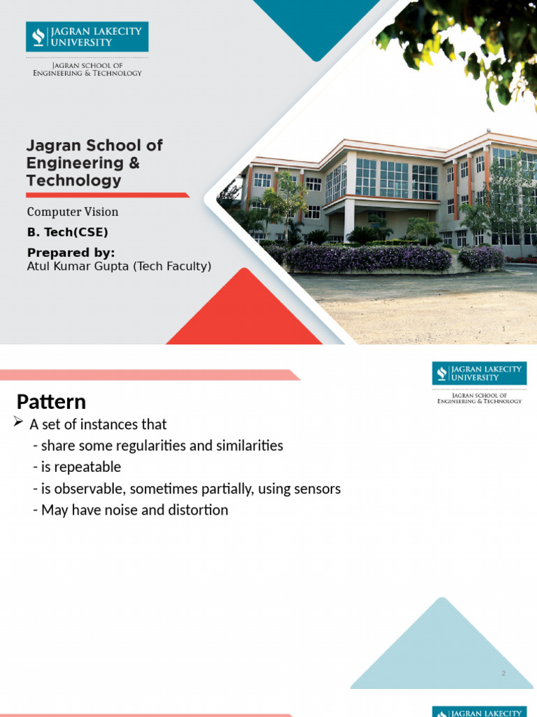 Computer Vision-Unit-5 | PDF