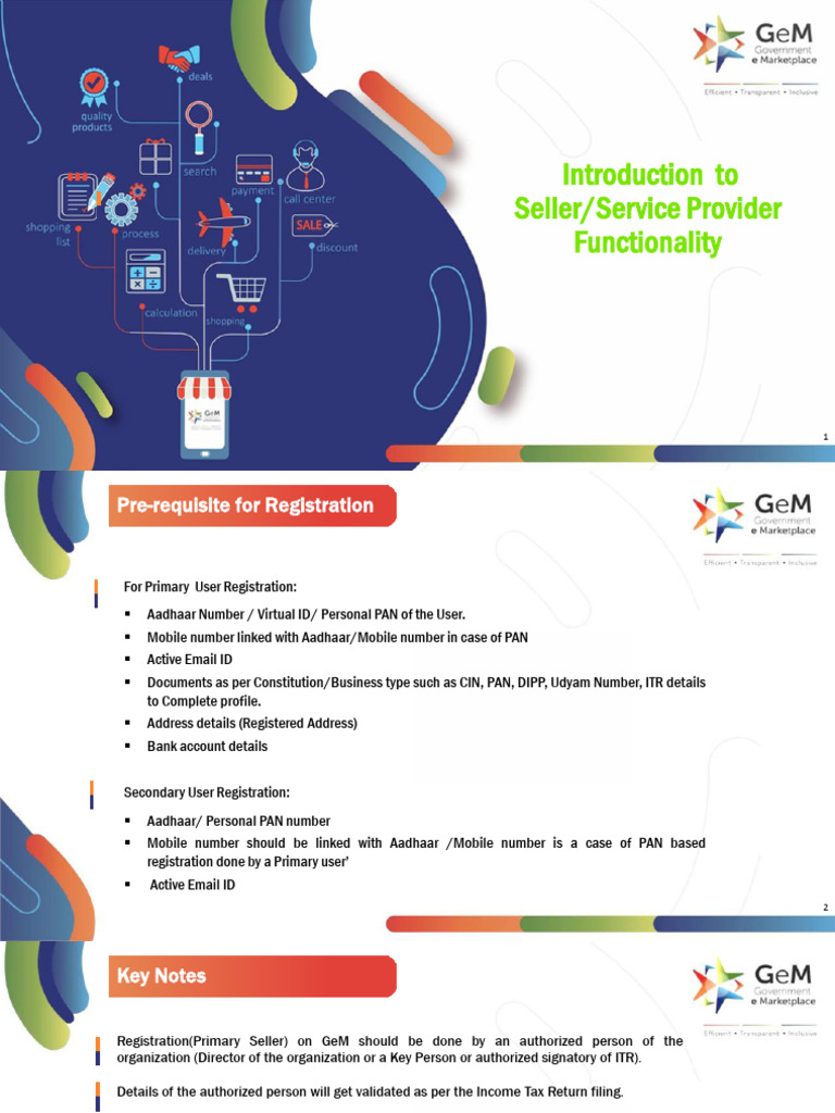 S1 Introduction To Seller Functionality 1714221684 | PDF | Intellectual ...