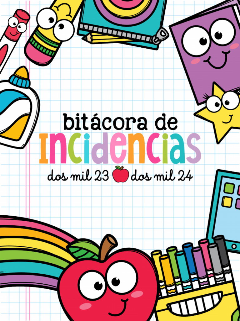 Bitacora de Incidencias 2023 2024 | PDF