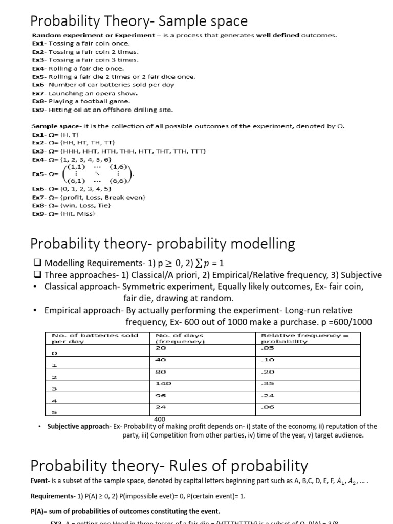 BM22 BS Probability | PDF