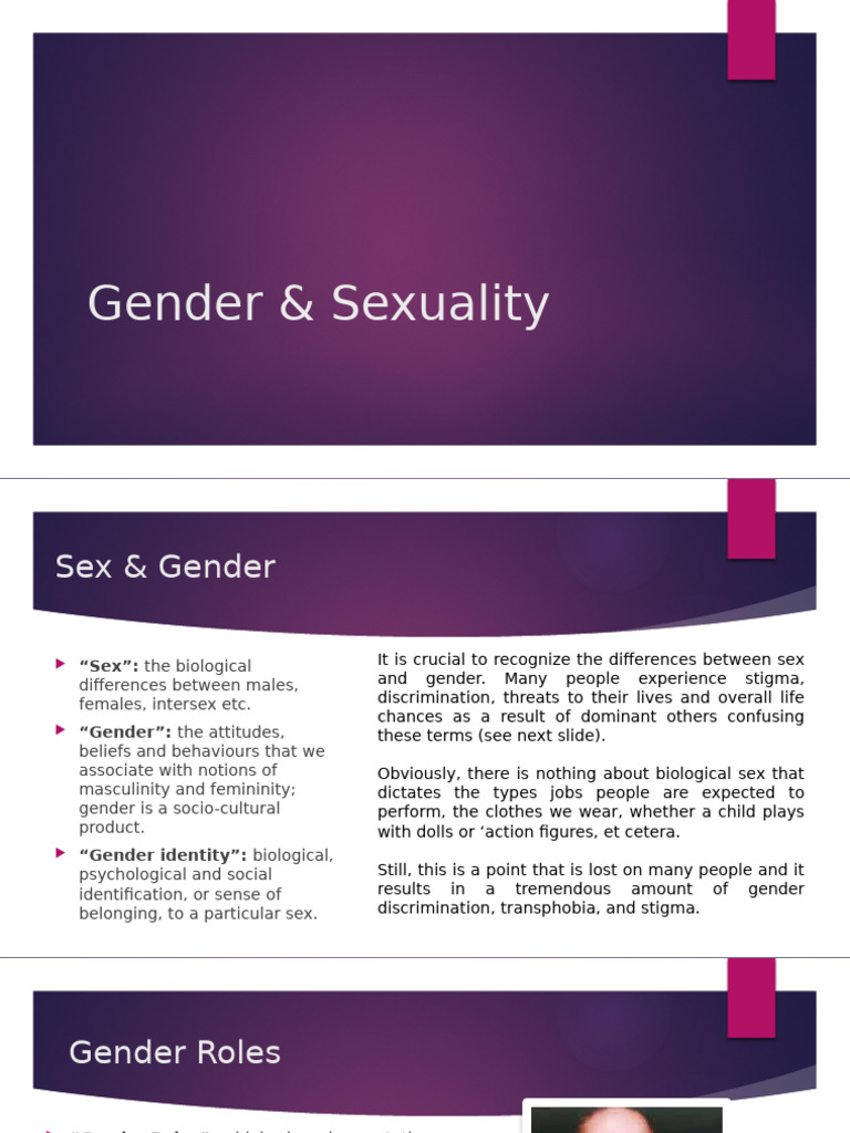 Gender Sexuality | PDF