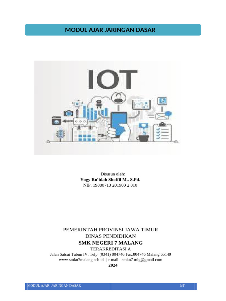 Modul Ajar 3 Iot Pdf