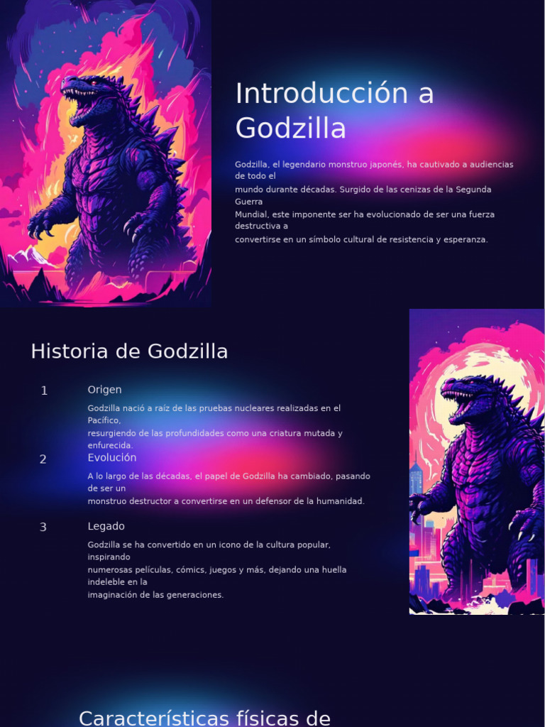 Godzilla Presentation Final Edition | PDF