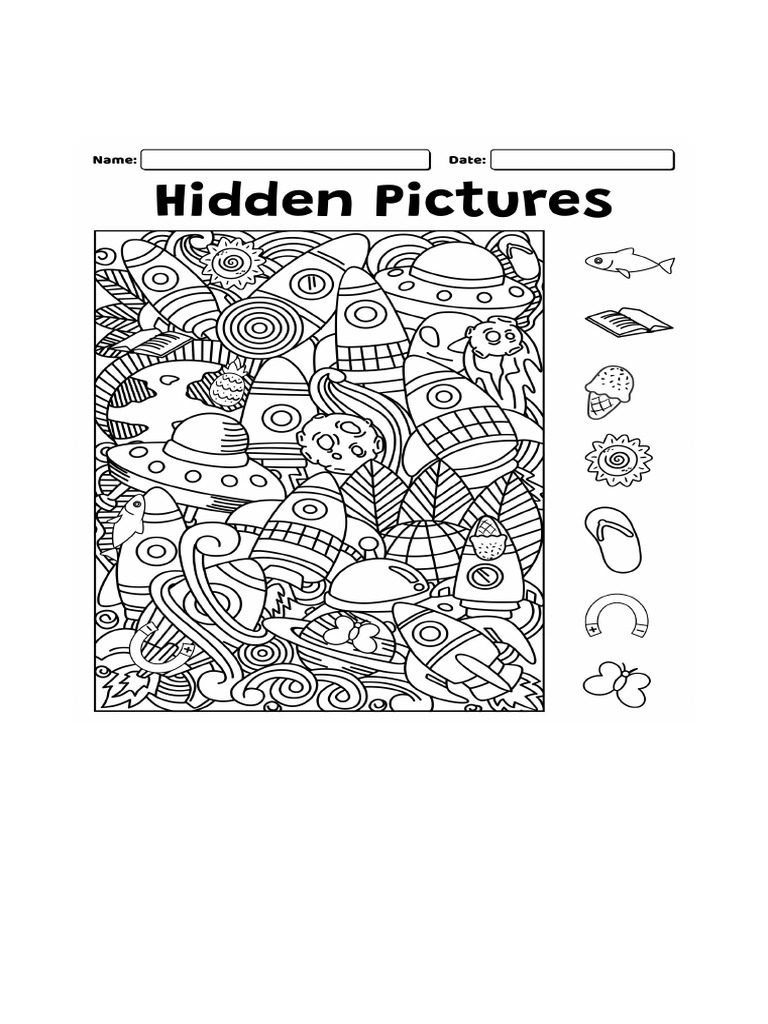 Free Printable Hidden Picture Pages 208528.Jpg | PDF