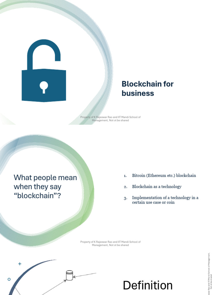 Blockchain For Business | PDF
