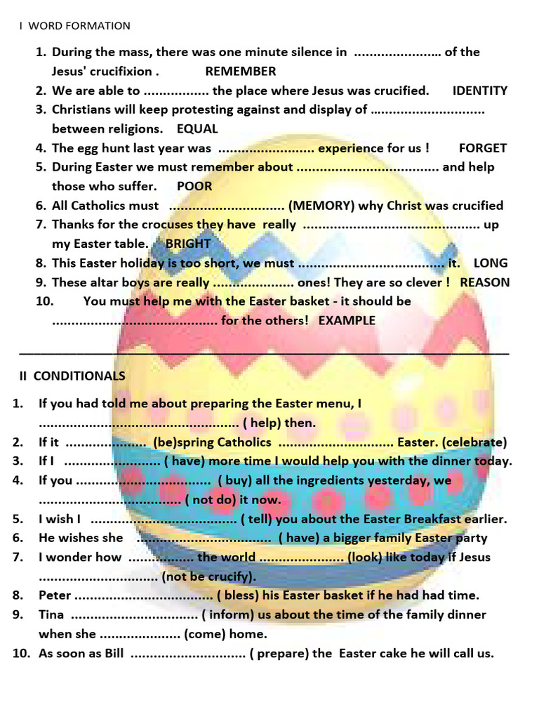 Easter Challenge 2024 Advanced | PDF