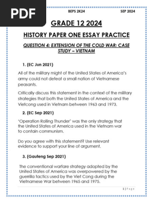 Cold War 2024 Paper