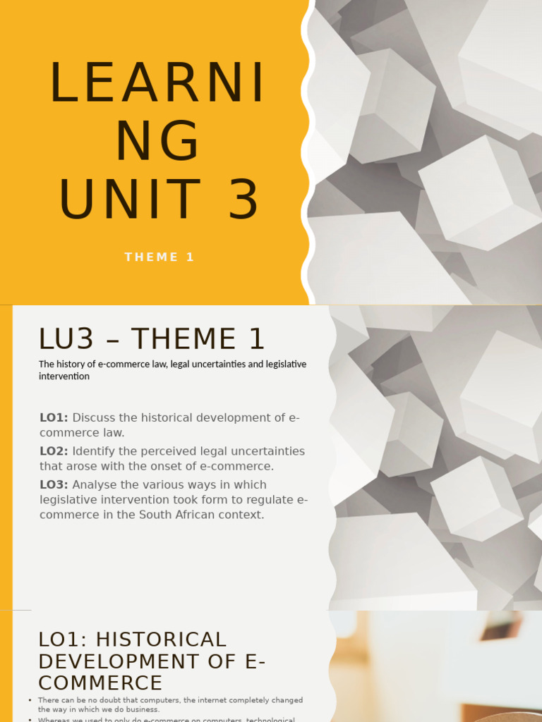 LU3 Theme 1 | PDF