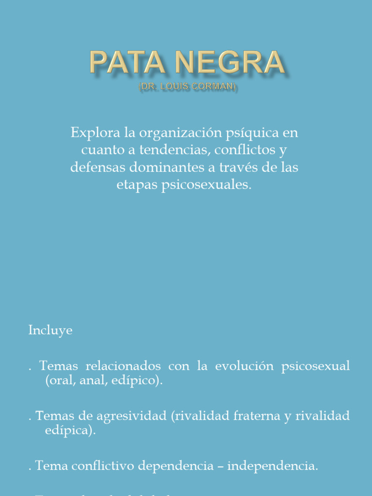 Pata Negra | PDF