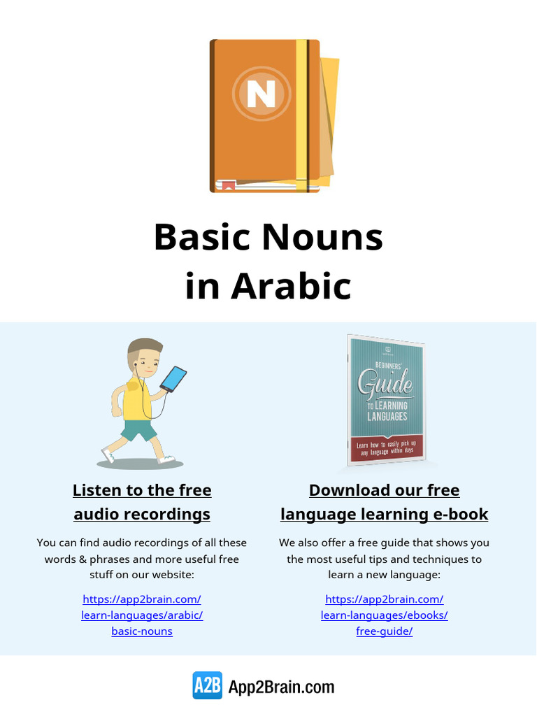 Arabic Basic Nouns | PDF