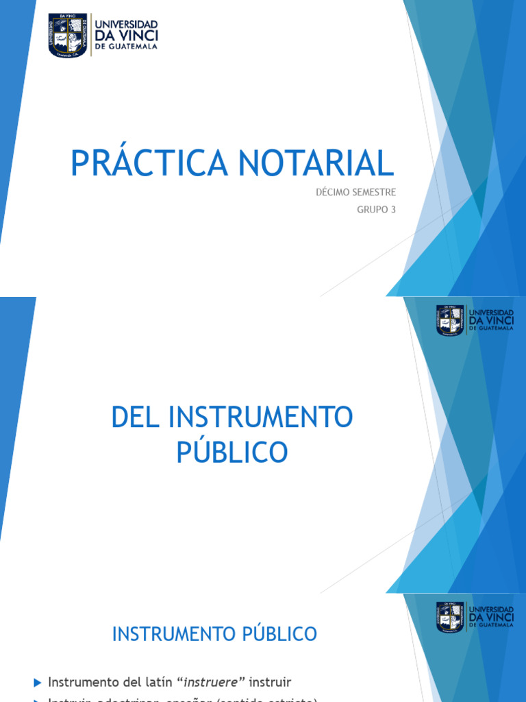 Práctica Notarial - Décimo Semestre | PDF | Ley común | Derecho