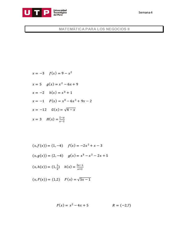 S04.s1 - Resolver Ejercicios | PDF
