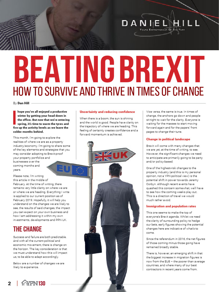 Daniel Hill Beating Brexit | PDF