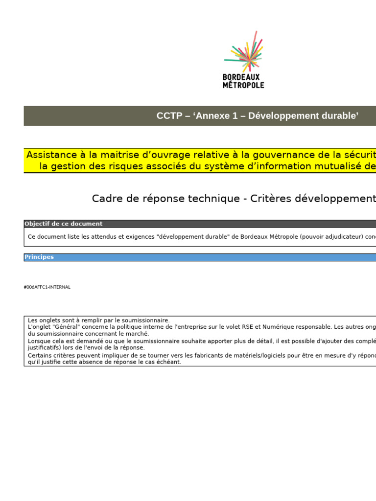 06 Annexe - Numérique Responsable Gouv SSI 2024 | PDF