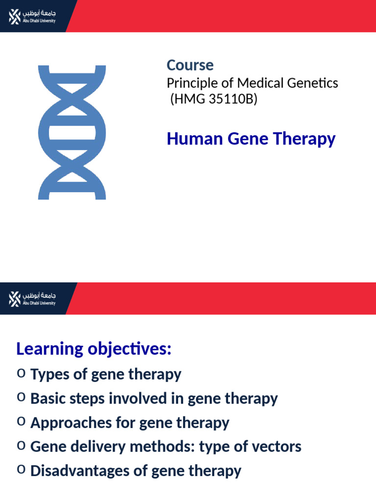 12 Human Gene Therapy | PDF
