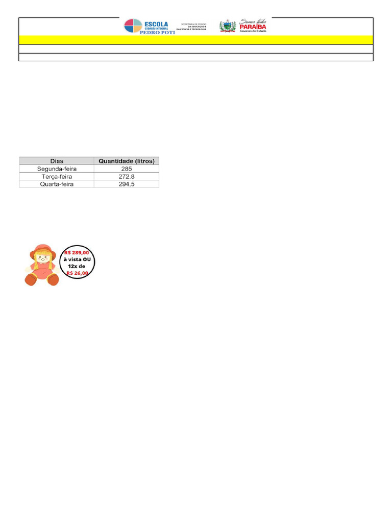 Atividades Extras | PDF