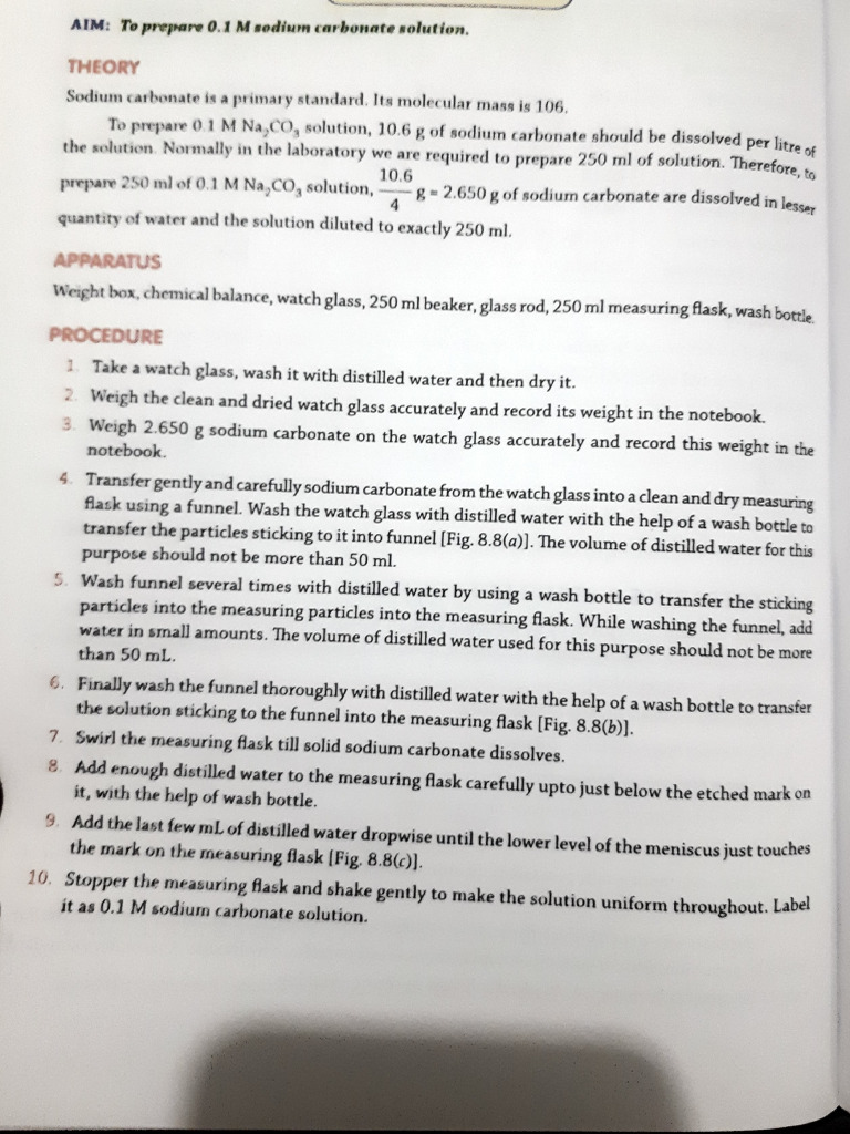 Experiment 1 (Chemistry) | PDF